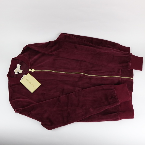 MICHAEL Michael Kors | Jackets & Coats | Michael Kors Velour Bomber ...